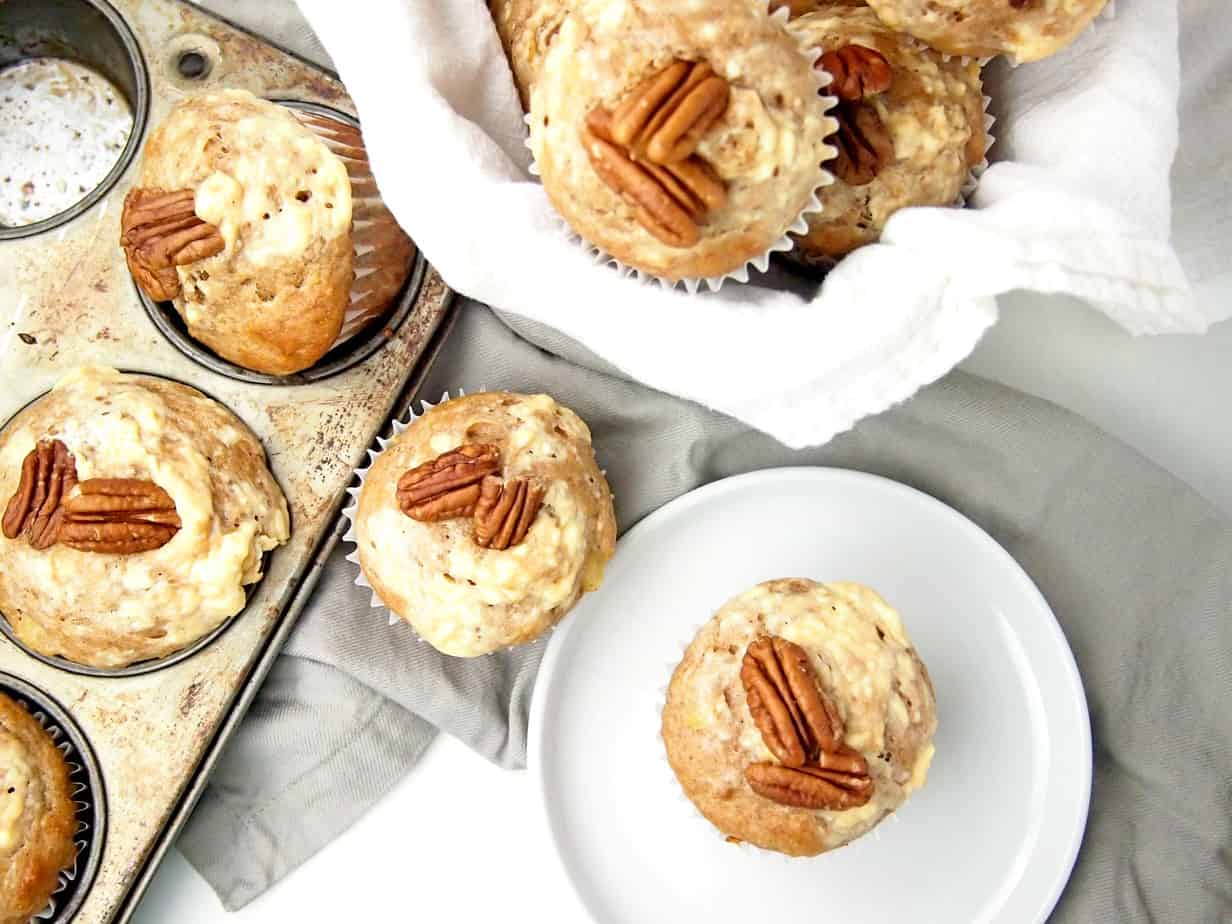 Hummingbird Muffins - A Grateful Meal - Fall Baking
