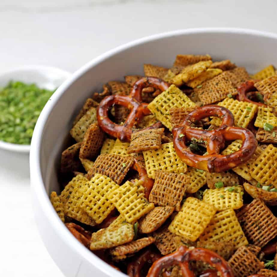 Churro Chex Mix - A Grateful Meal