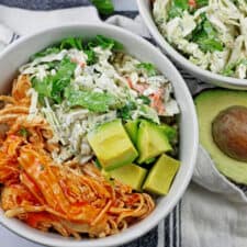 Buffalo Chicken Rice Bowl - A Grateful Meal