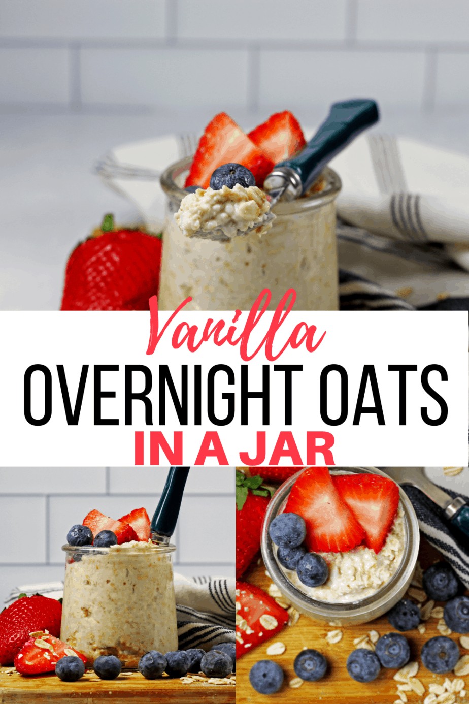 Vanilla Overnight Oats Recipe - How to Make Overnight Oats