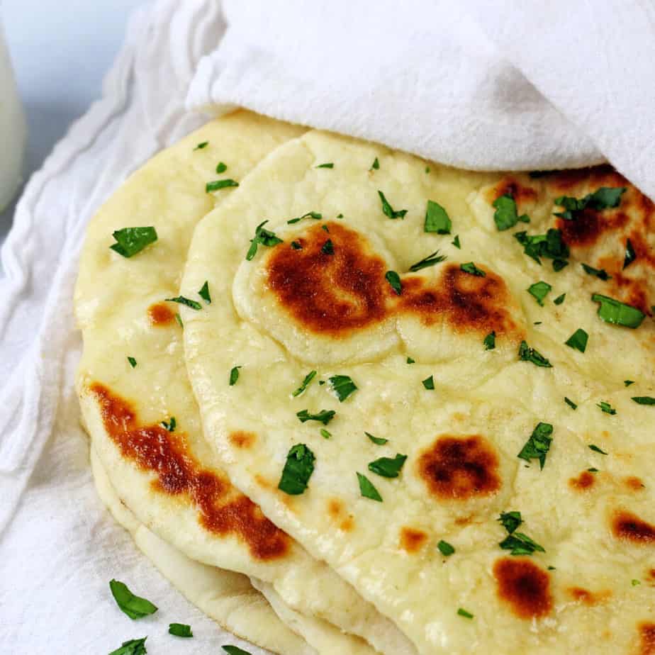 Yogurt Flatbread Recipe - A Grateful Meal
