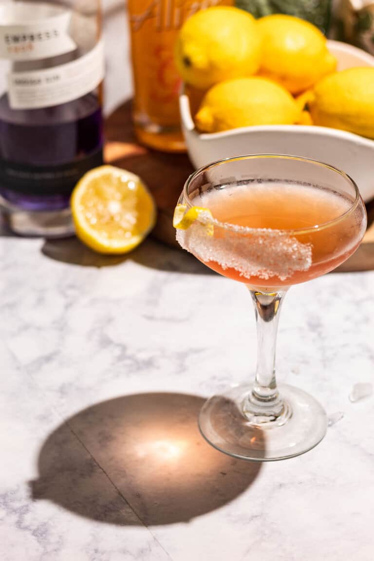 Passion Fruit Gin Sidecar Cocktail Recipe [Chelsea Sidecar] - A ...