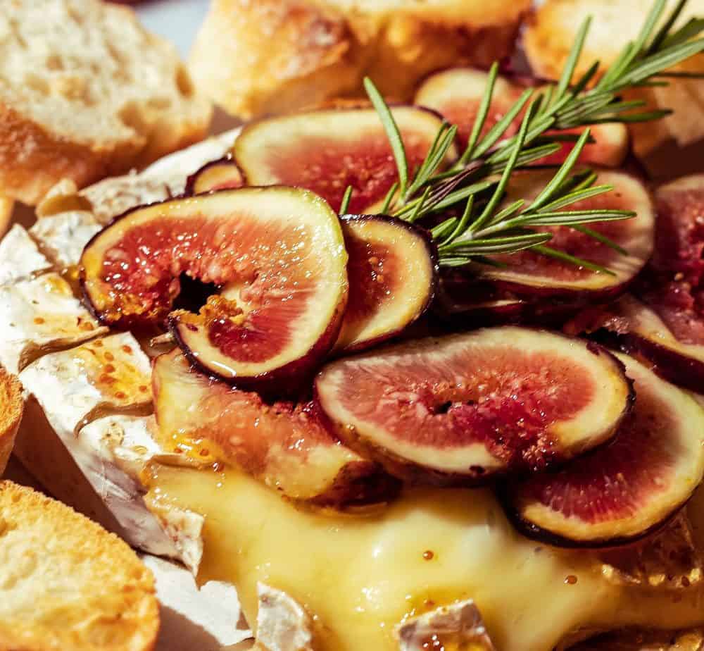 Baked Brie with Fig Jam Recipe - A Grateful Meal