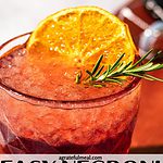 Negroni Sbagliato (with Prosecco - Negroni Spritz) - A Grateful Meal