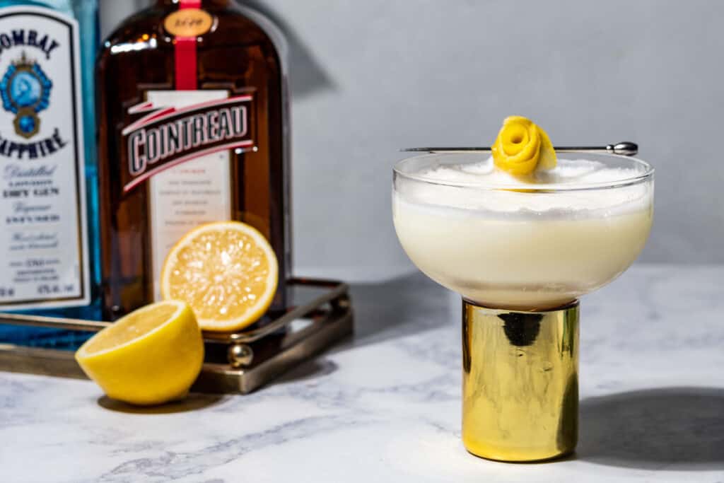 White Lady Cocktail (Chelsea Sidecar) - A Grateful Meal