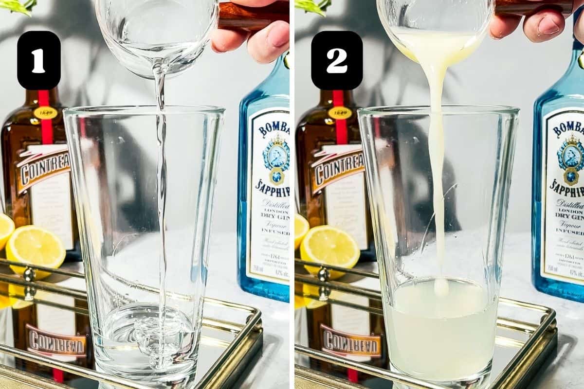 Classic White Lady Cocktail Recipe with Gin - A Grateful Meal