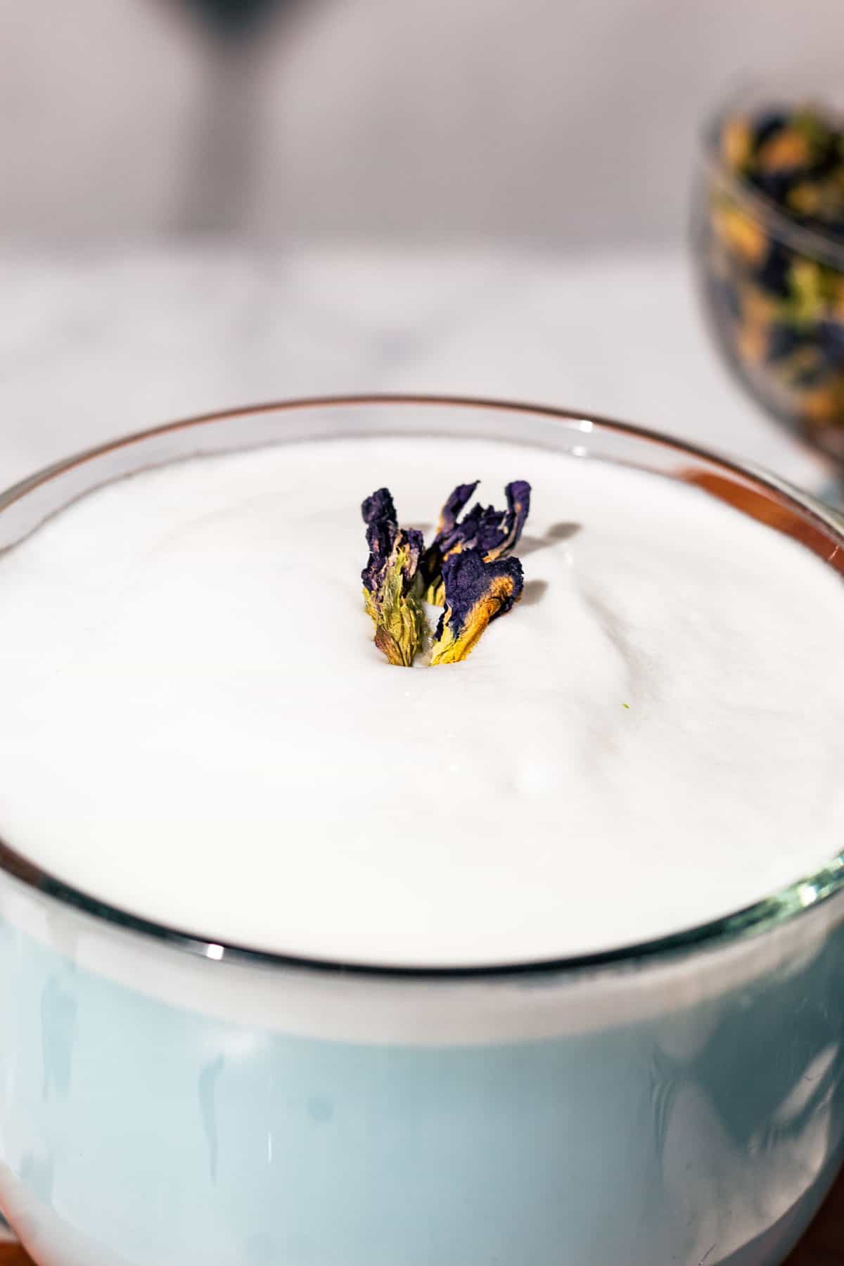 Blue Butterfly Pea Latte (Mermaid Latte) - A Grateful Meal