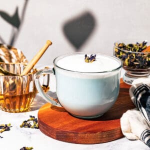 Blue Butterfly Pea Latte (Mermaid Latte) - A Grateful Meal