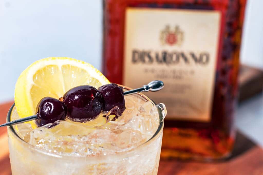 Easy Disaronno Fizz (Amaretto Fizz) - A Grateful Meal