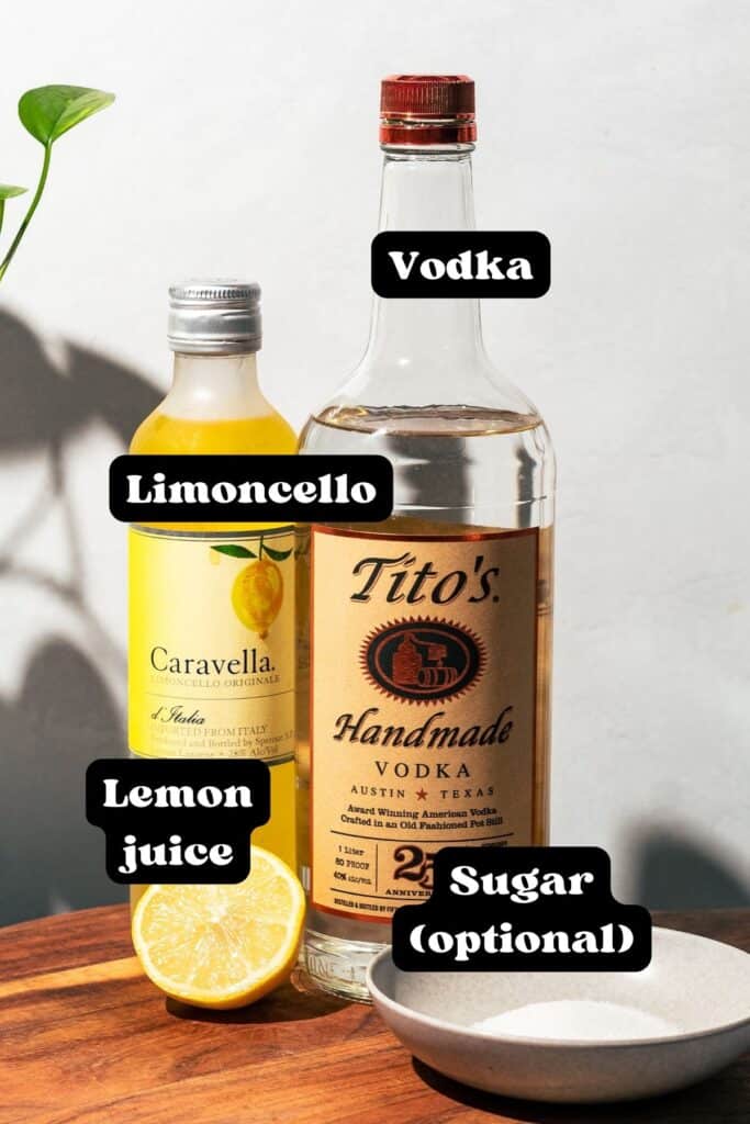 Lemon Drop Limoncello Martini (3 Ingredients) - A Grateful Meal