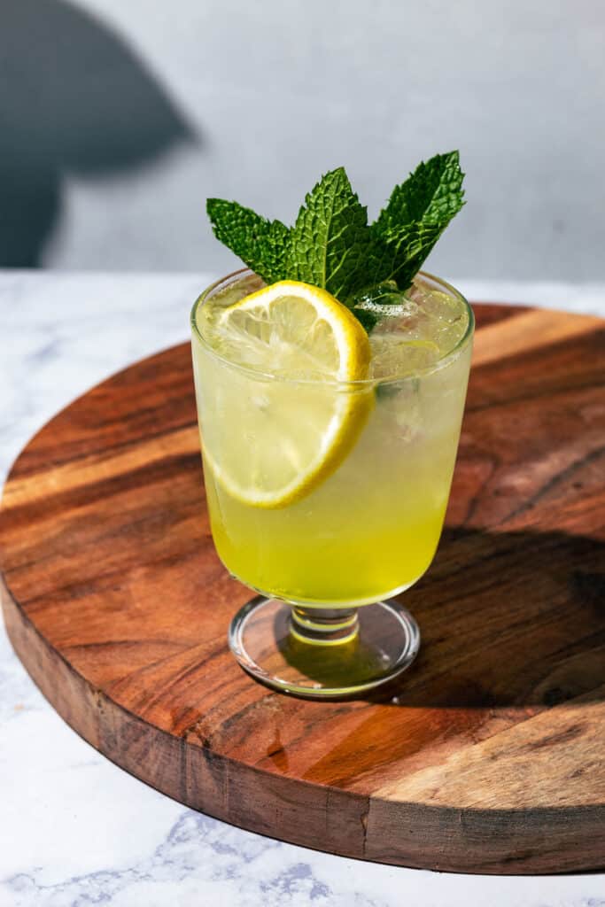 Limoncello Tonic Cocktail - A Grateful Meal