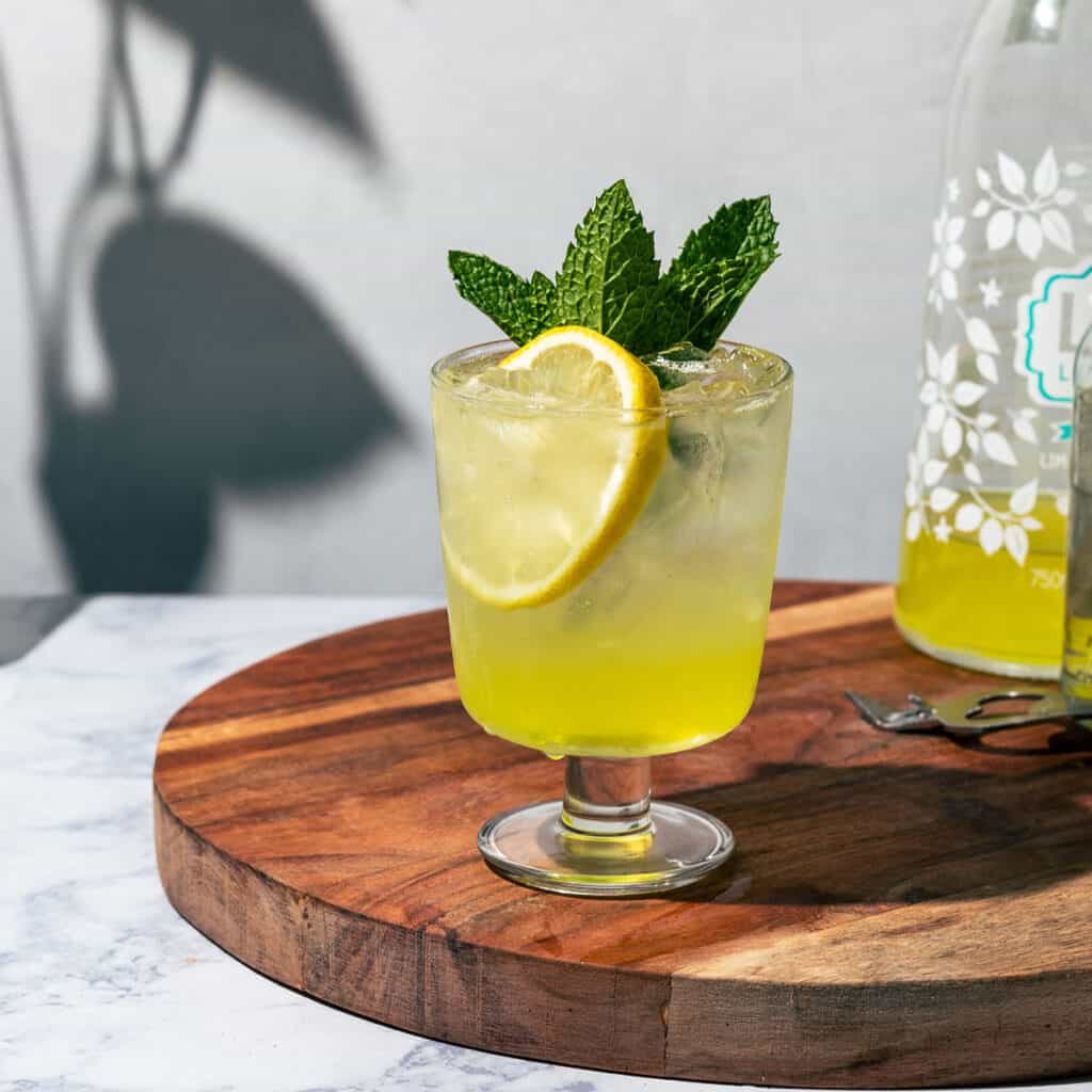 Bubbly Iced Espresso Tonic with Vodka - A Grateful Meal