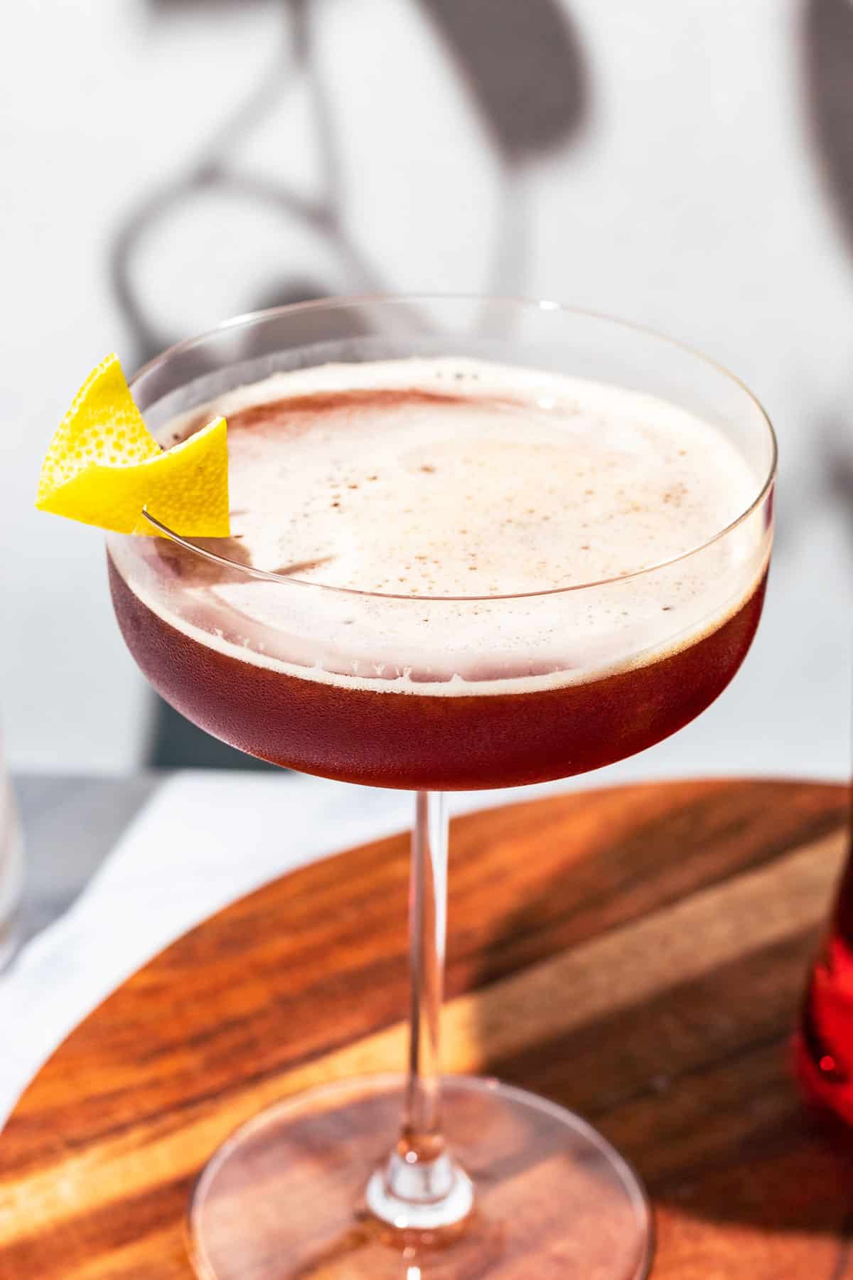 Paper Plane Cocktail - A Grateful Meal