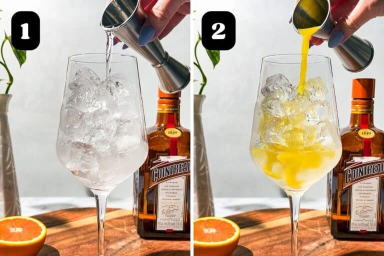 Citrusy Cointreau Spritz Cocktail - A Grateful Meal