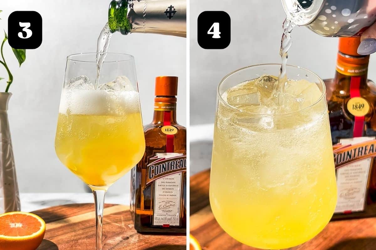 Citrusy Cointreau Spritz Cocktail - A Grateful Meal