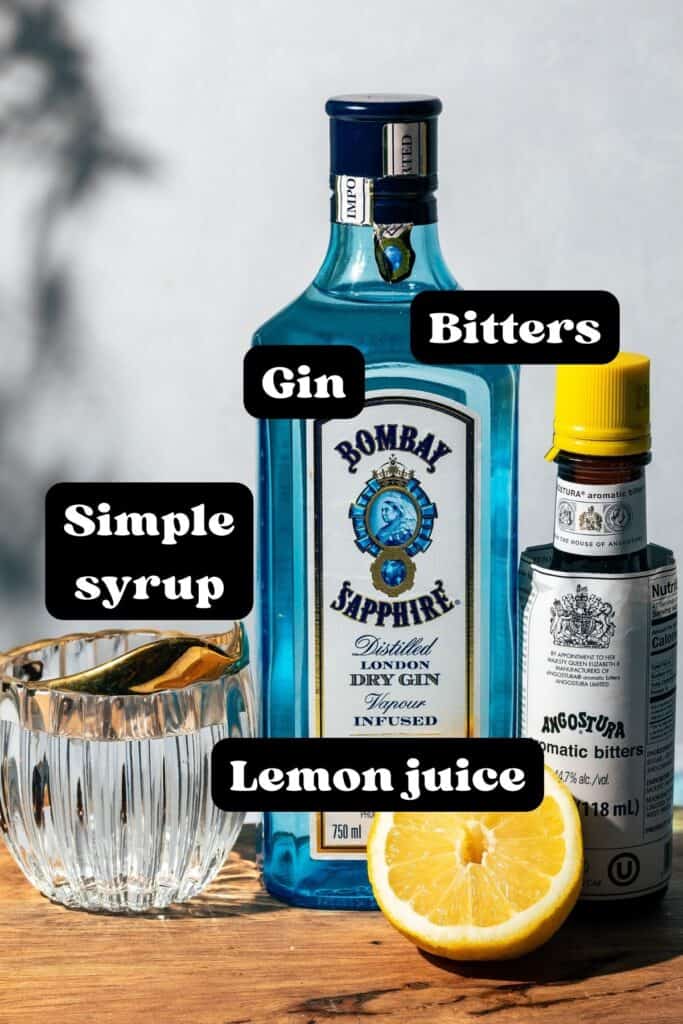 Fitzgerald Cocktail (Easy Gin Sour Variation) - A Grateful Meal