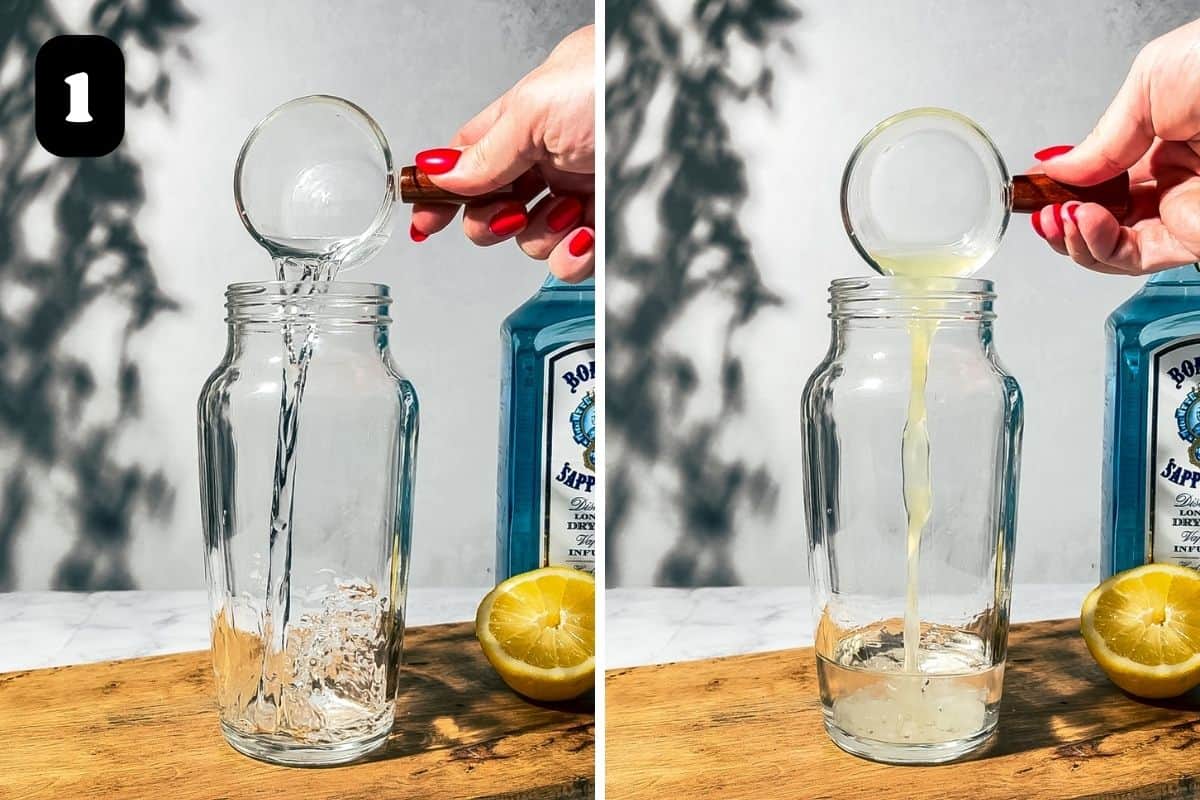 Fitzgerald Cocktail (Easy Gin Sour Variation) - A Grateful Meal