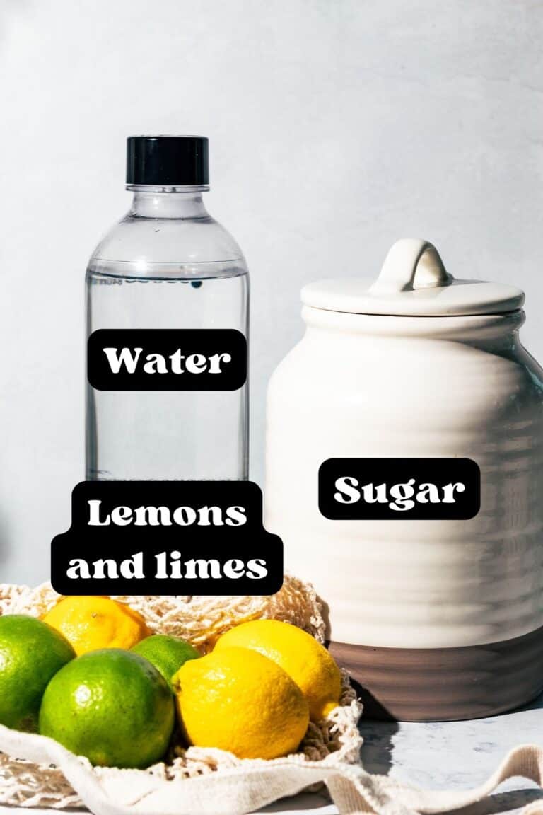 Lemon Lime Syrup (Homemade Sweet and Sour Mix) - A Grateful Meal