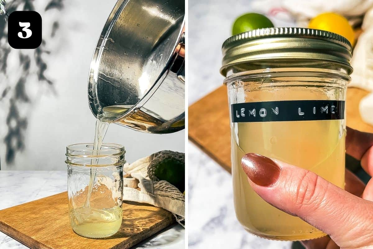 Lemon Lime Syrup (Homemade Sweet and Sour Mix) - A Grateful Meal