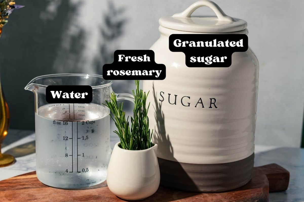 Easy Rosemary Simple Syrup Recipe - A Grateful Meal