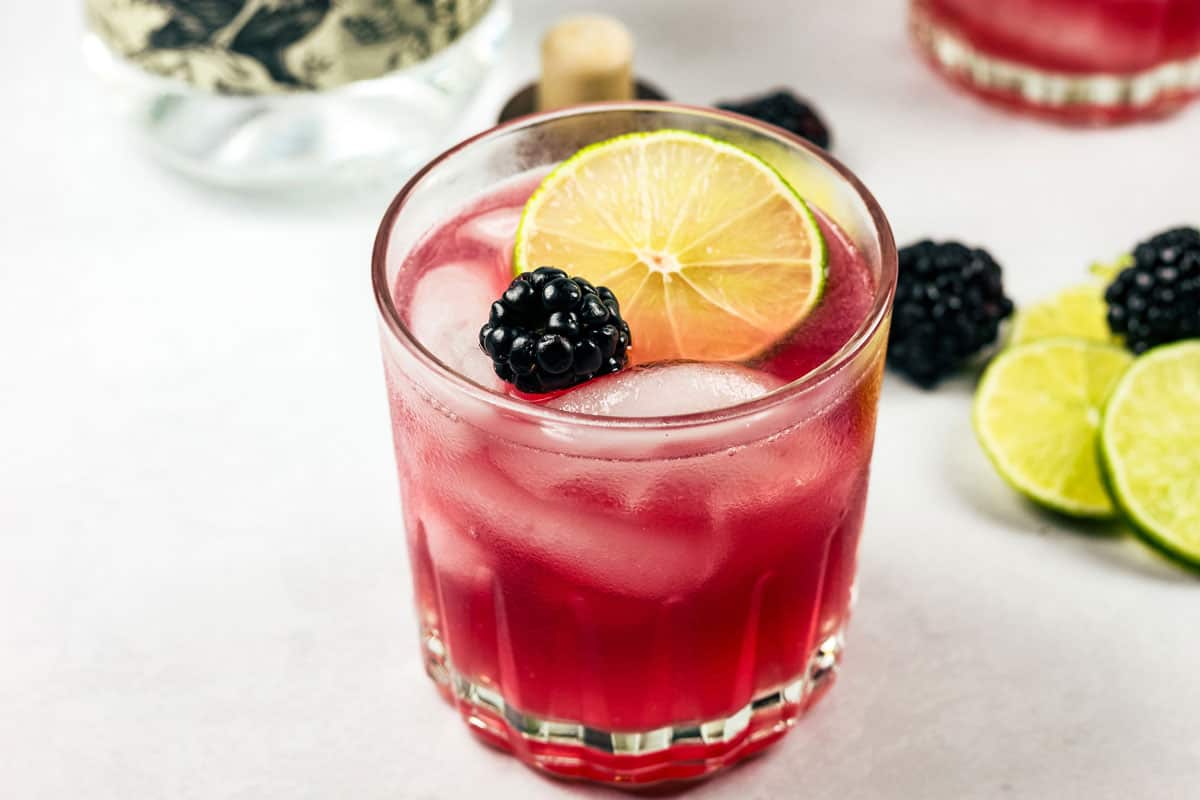 Classic El Diablo Cocktail with Tequila - A Grateful Meal