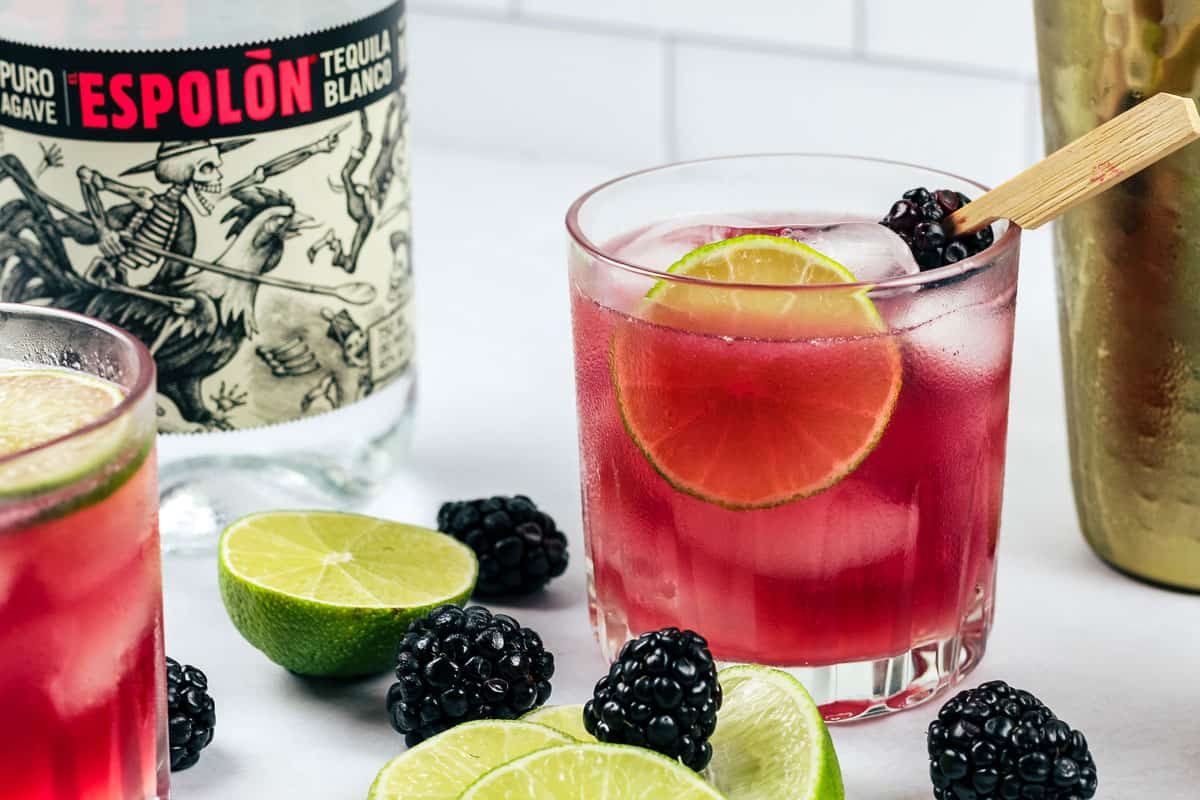 Classic El Diablo Cocktail with Tequila - A Grateful Meal