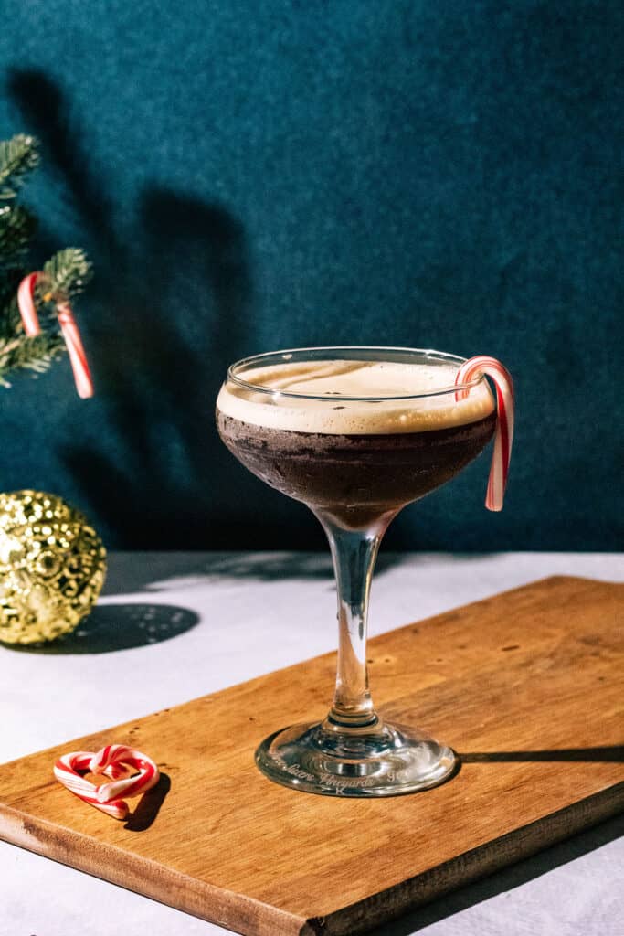 Peppermint Espresso Martini - A Grateful Meal