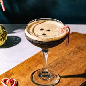 Peppermint Espresso Martini - A Grateful Meal