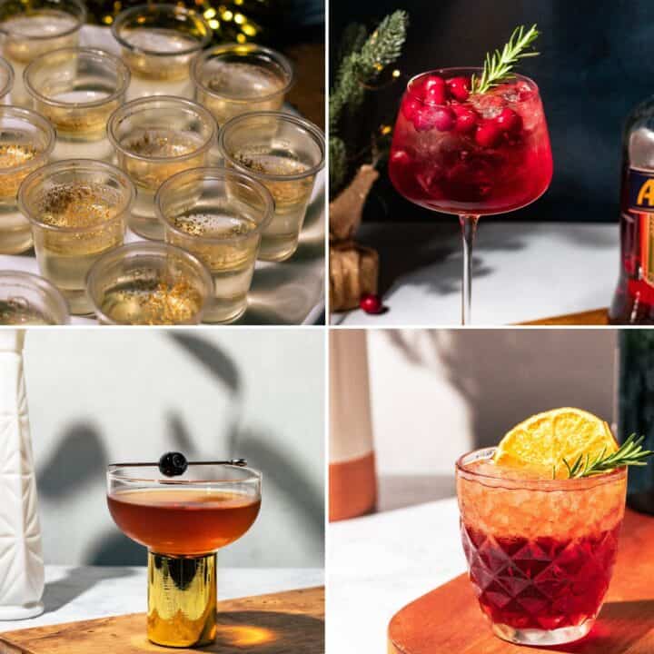 17 New Year's Eve Cocktails to Ring in 2025 - A Grateful Meal