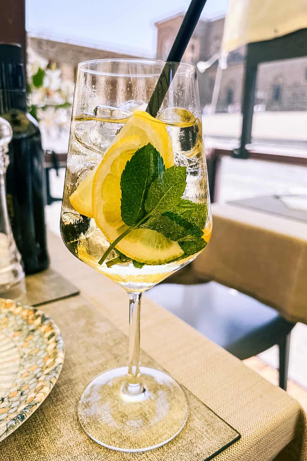 Hugo Spritz (St-Germain Elderflower Spritz with Mint) - A Grateful Meal