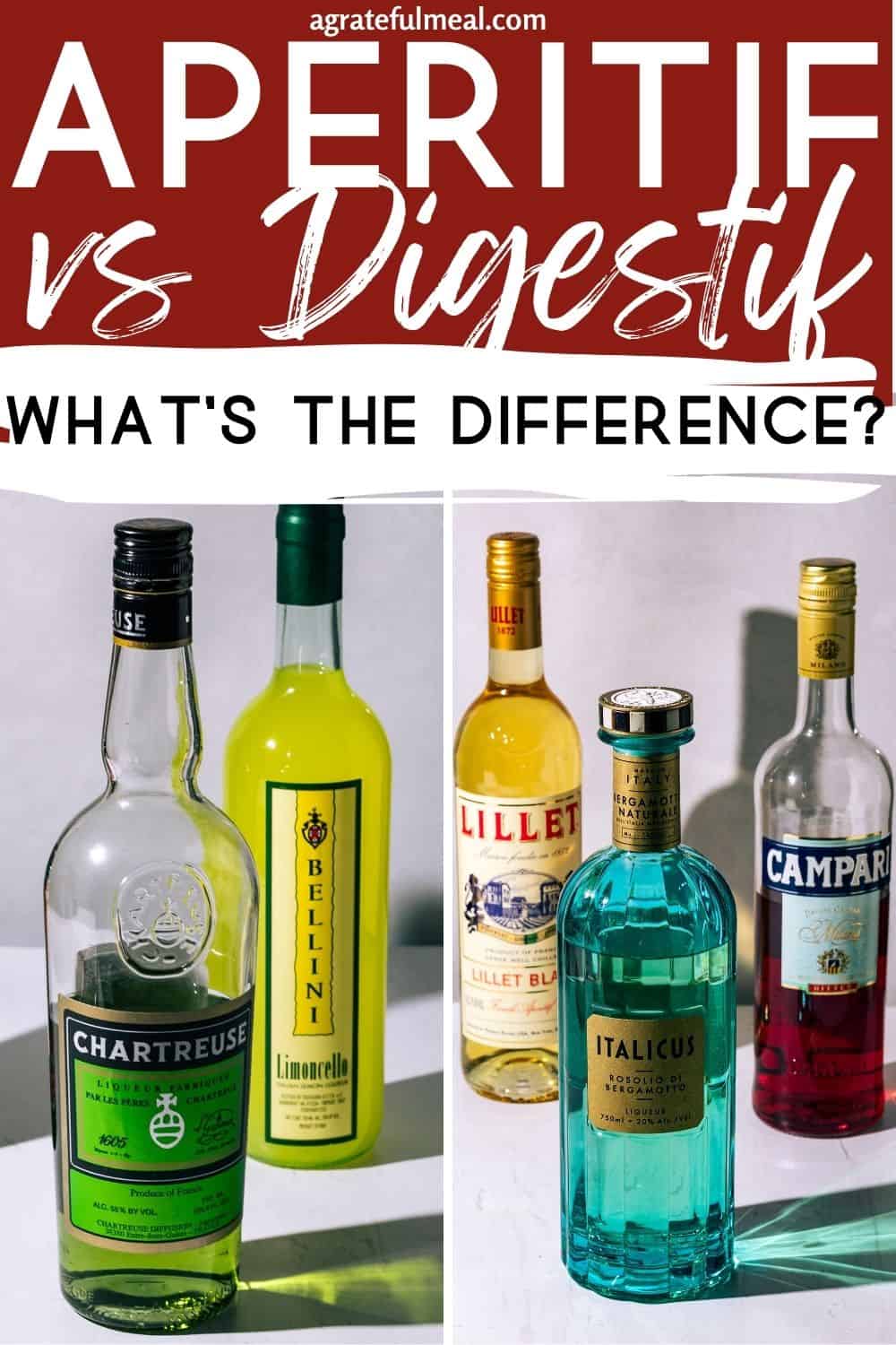 Aperitif vs. Digestif Guide - Learn the Differences - A Grateful Meal