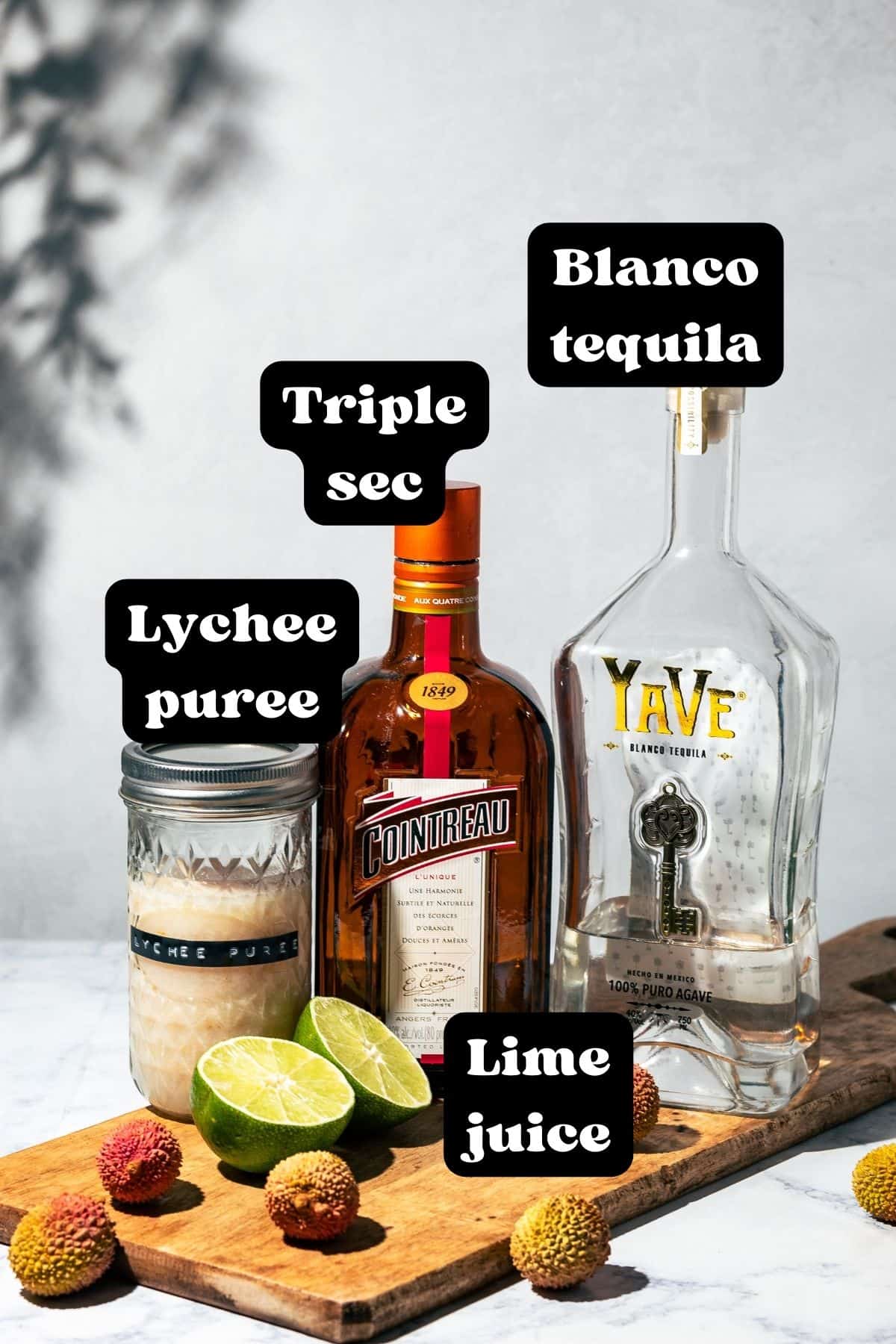 Lychee Margarita Cocktail Recipe - A Grateful Meal