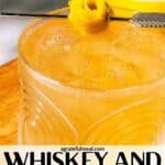 Bourbon Whiskey Tonic Cocktail Recipe - A Grateful Meal