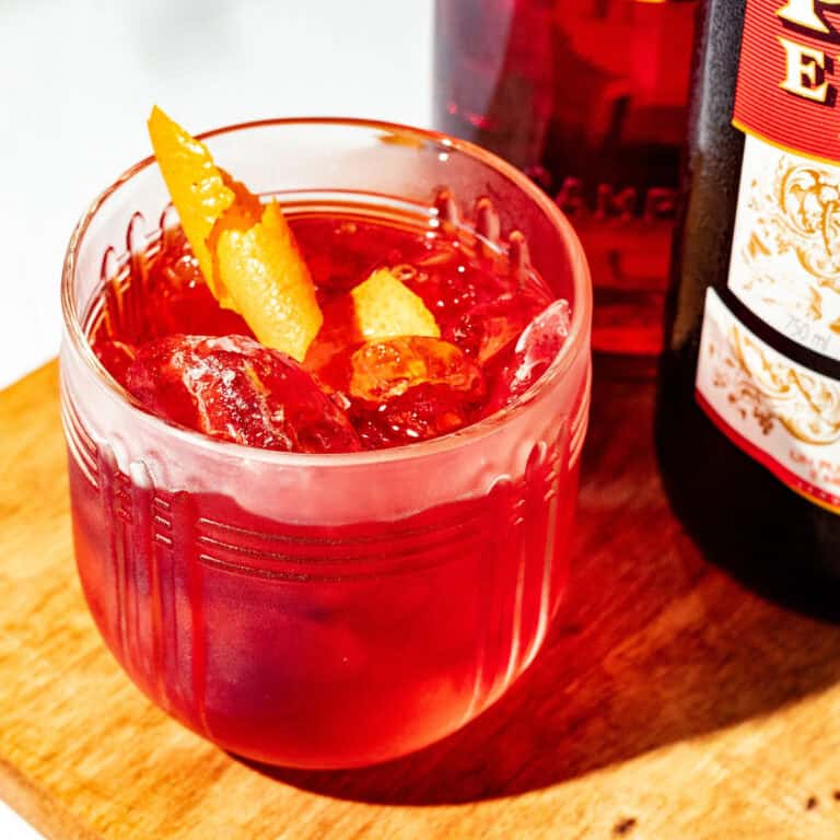 Italian Mule Cocktail with Amaretto - A Grateful Meal