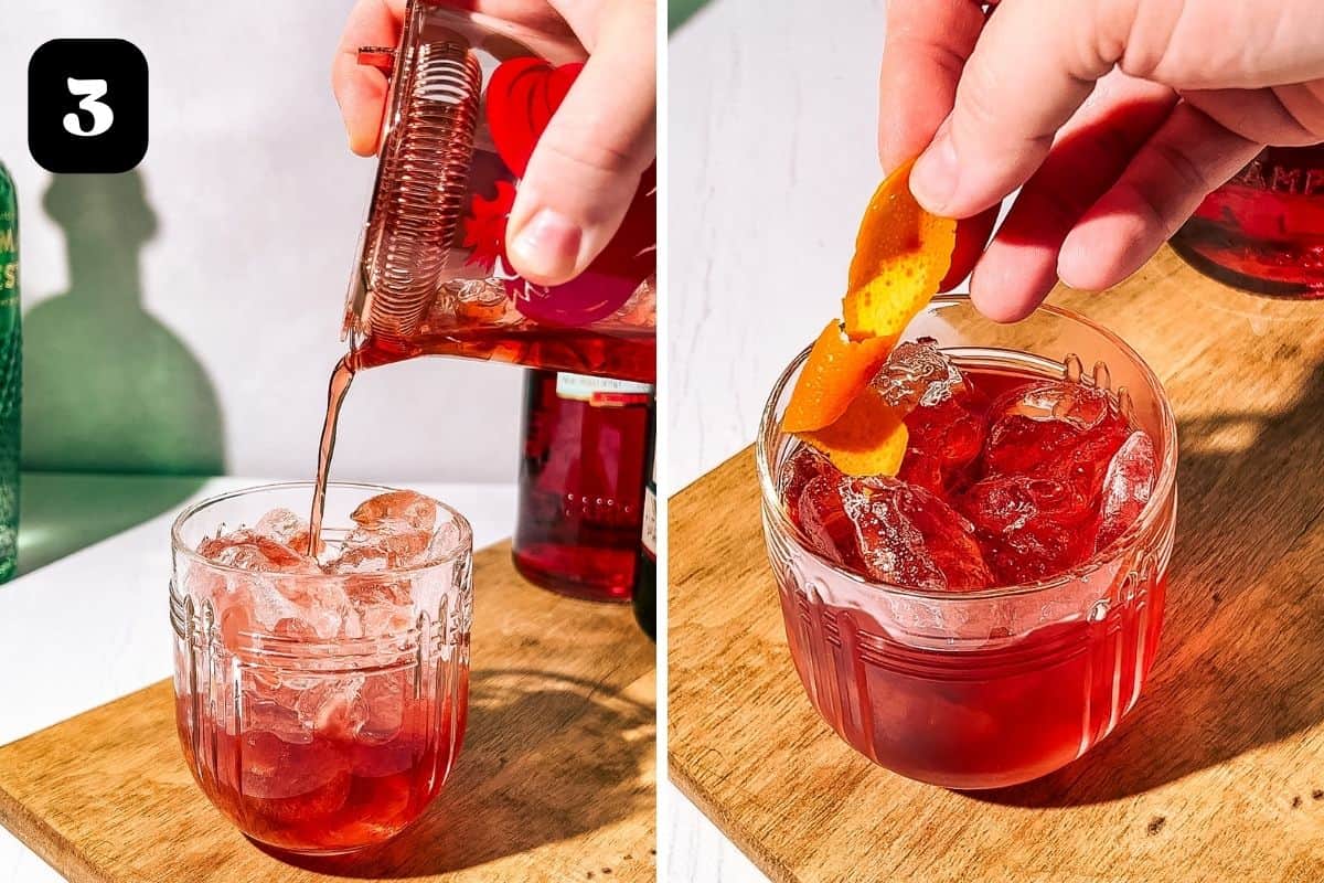 Classic Negroni Cocktail Recipe - A Grateful Meal