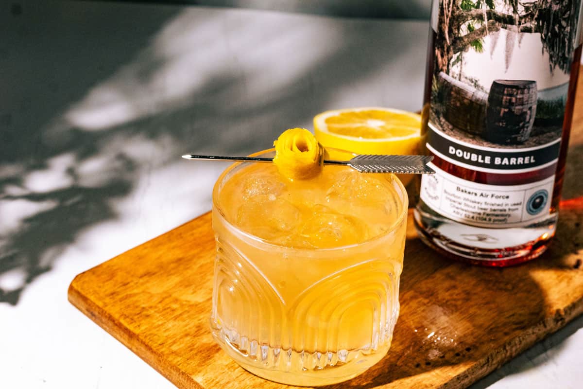 Bourbon Whiskey Tonic Cocktail Recipe - A Grateful Meal