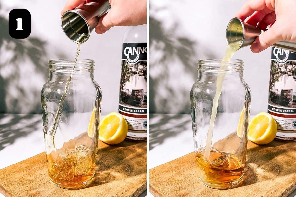 Bourbon Whiskey Tonic Cocktail Recipe - A Grateful Meal