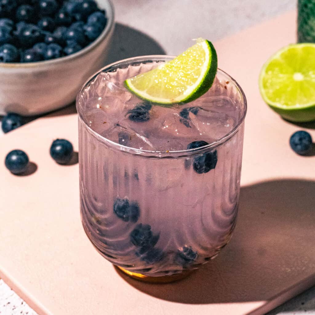 Wild Berry Chambord Spritz Cocktail - A Grateful Meal